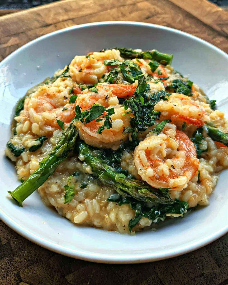 Instant Pot Shrimp Risotto