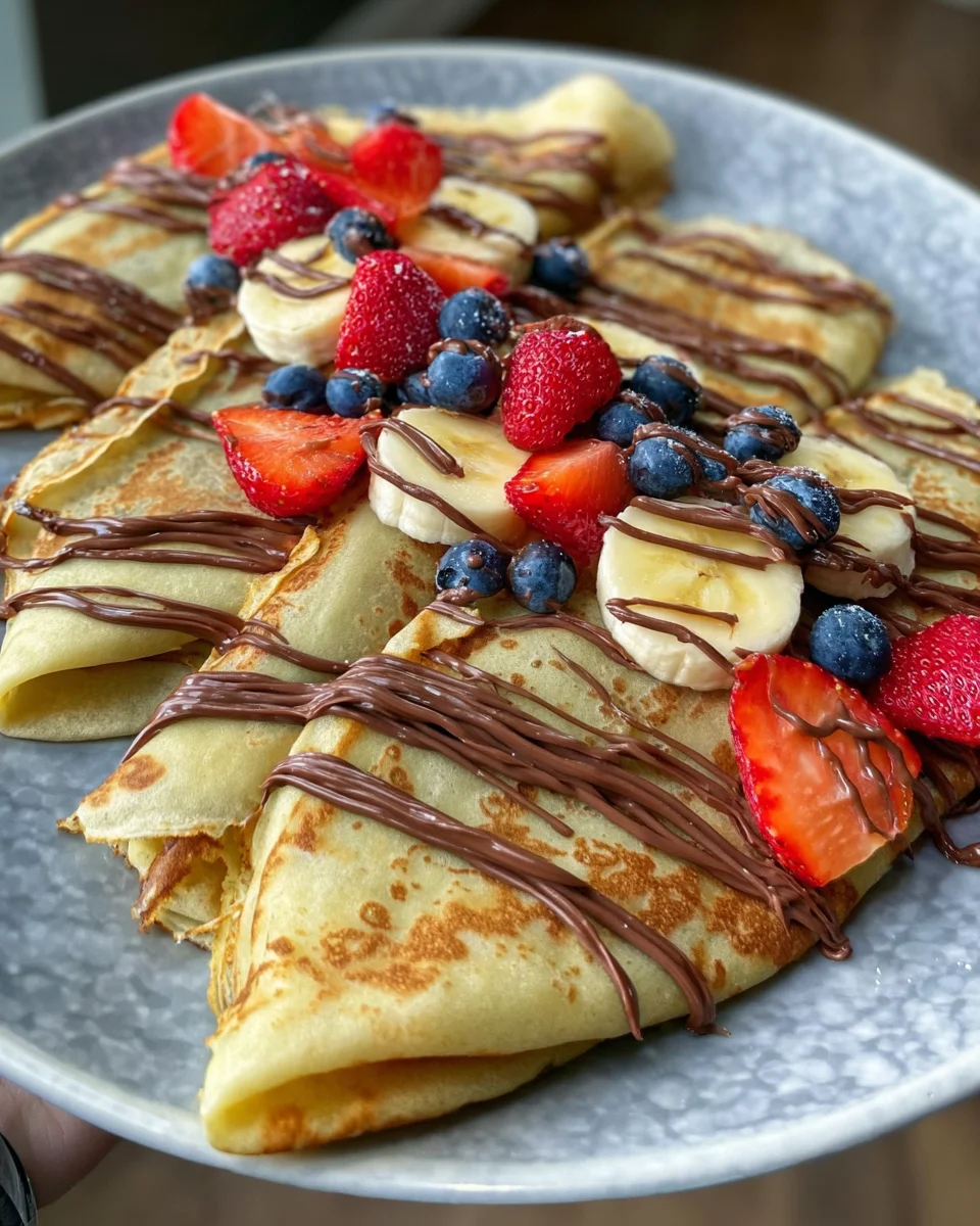 Quick and Easy Crepe Recipe (in a blender)